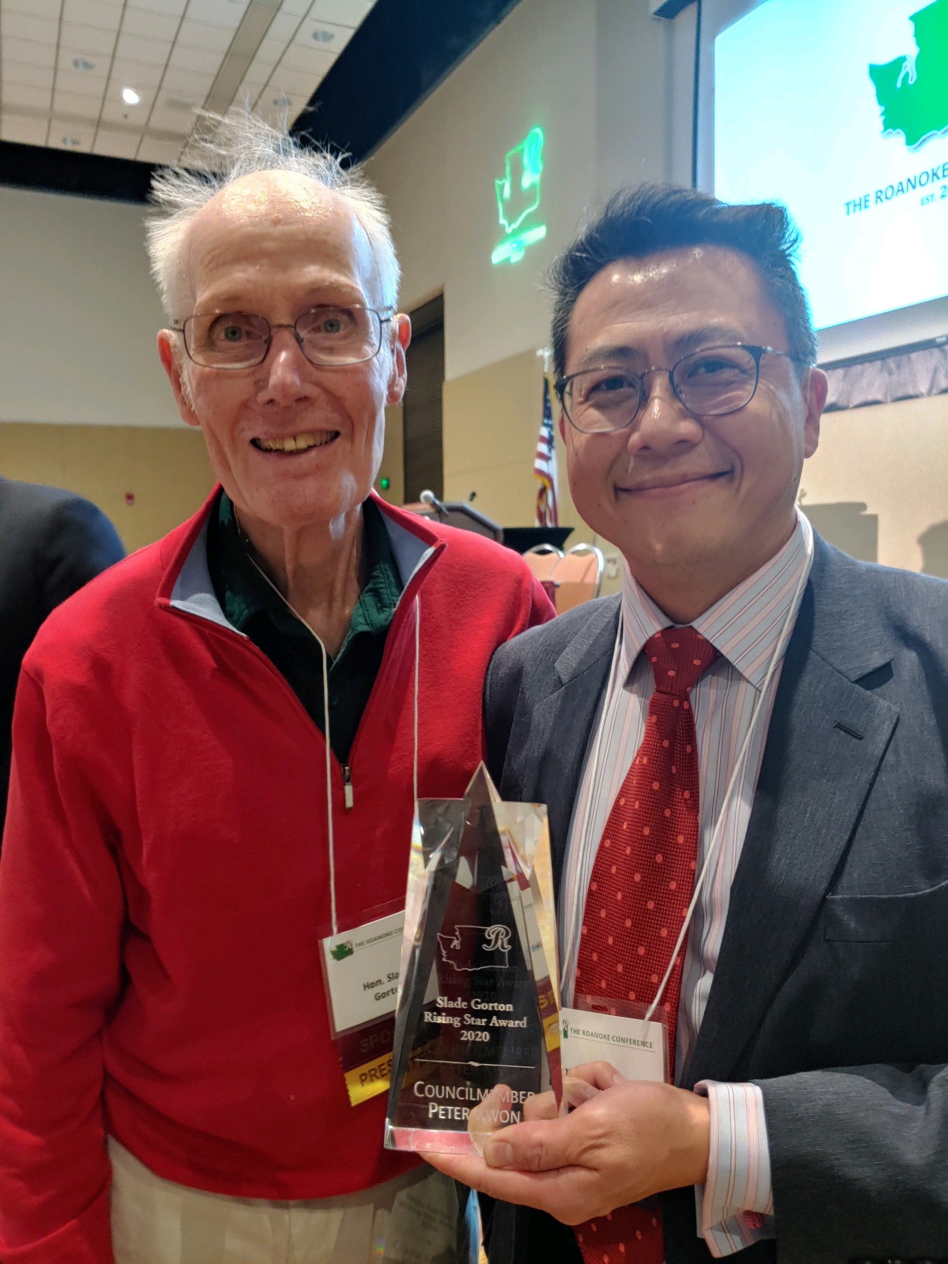 SeaTac City Councilmember Peter Kwon receives Slade Gorton Rising Star ...